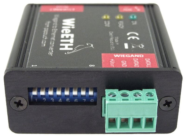 'WieETH' - Wiegand to Ethernet Bi-directional converter WieETH – 8Wired ...